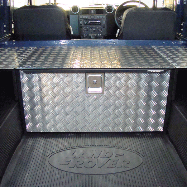 Land Rover Defender Double High Standard Load Area Store Drawer ...