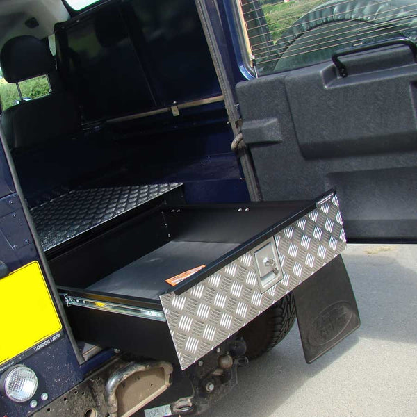 Land Rover Defender Longline Load Area Store Drawer – Mobile Storage ...